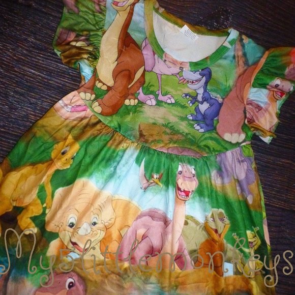 Dresses | Boutique Land Before Time Girls Pearl Dress | Poshmark